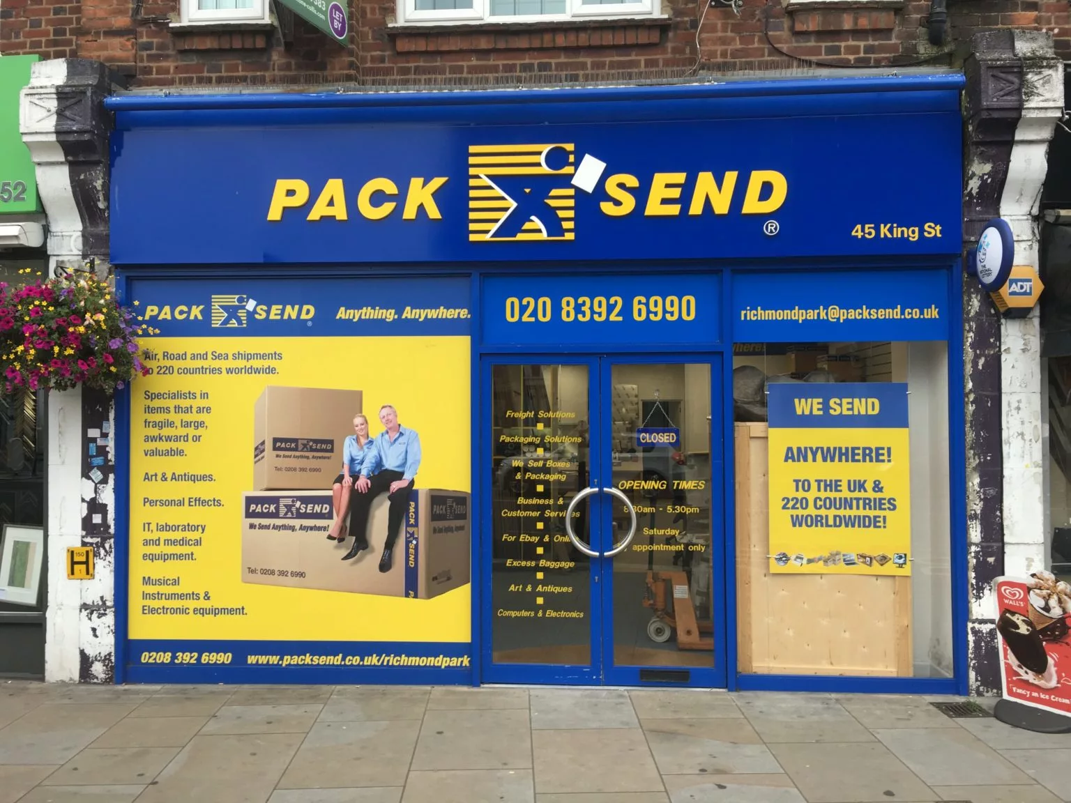 UK Parcel Delivery & Courier Services| PACK & SEND